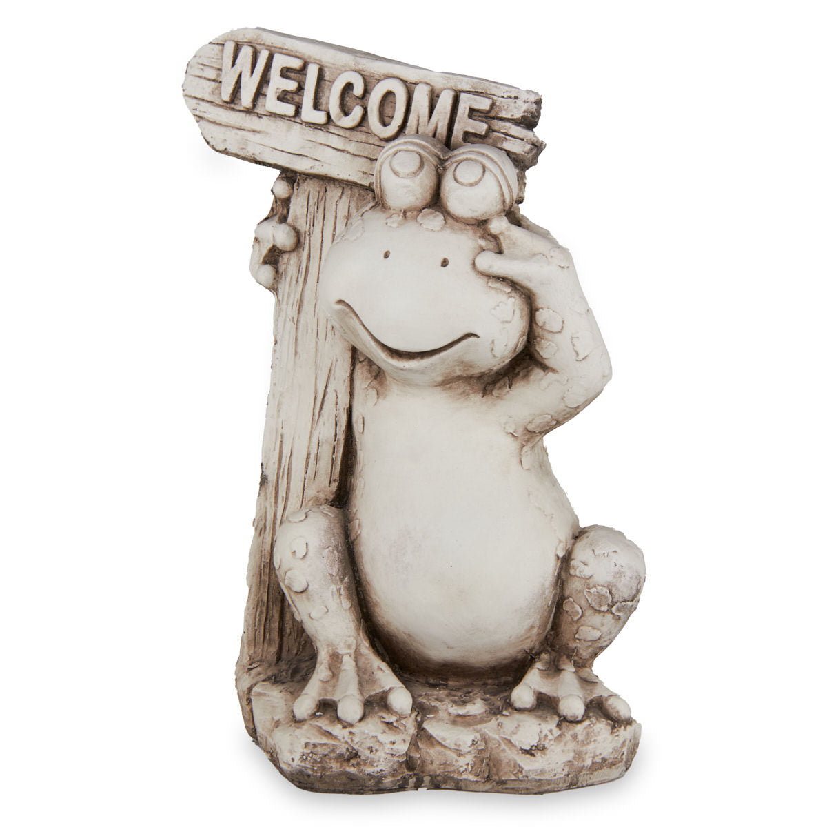 Frog Welcome Statue – Norman's Garden Gallery